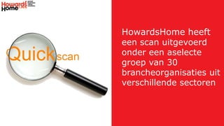 Quickscan brancheorganisaties en verenigingen | PPT