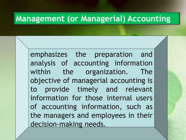 Branches of accounting | PPTX