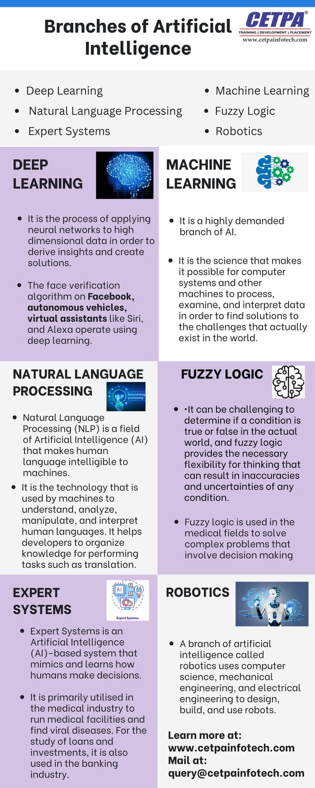 Branches of Artificial Intelligence | PDF