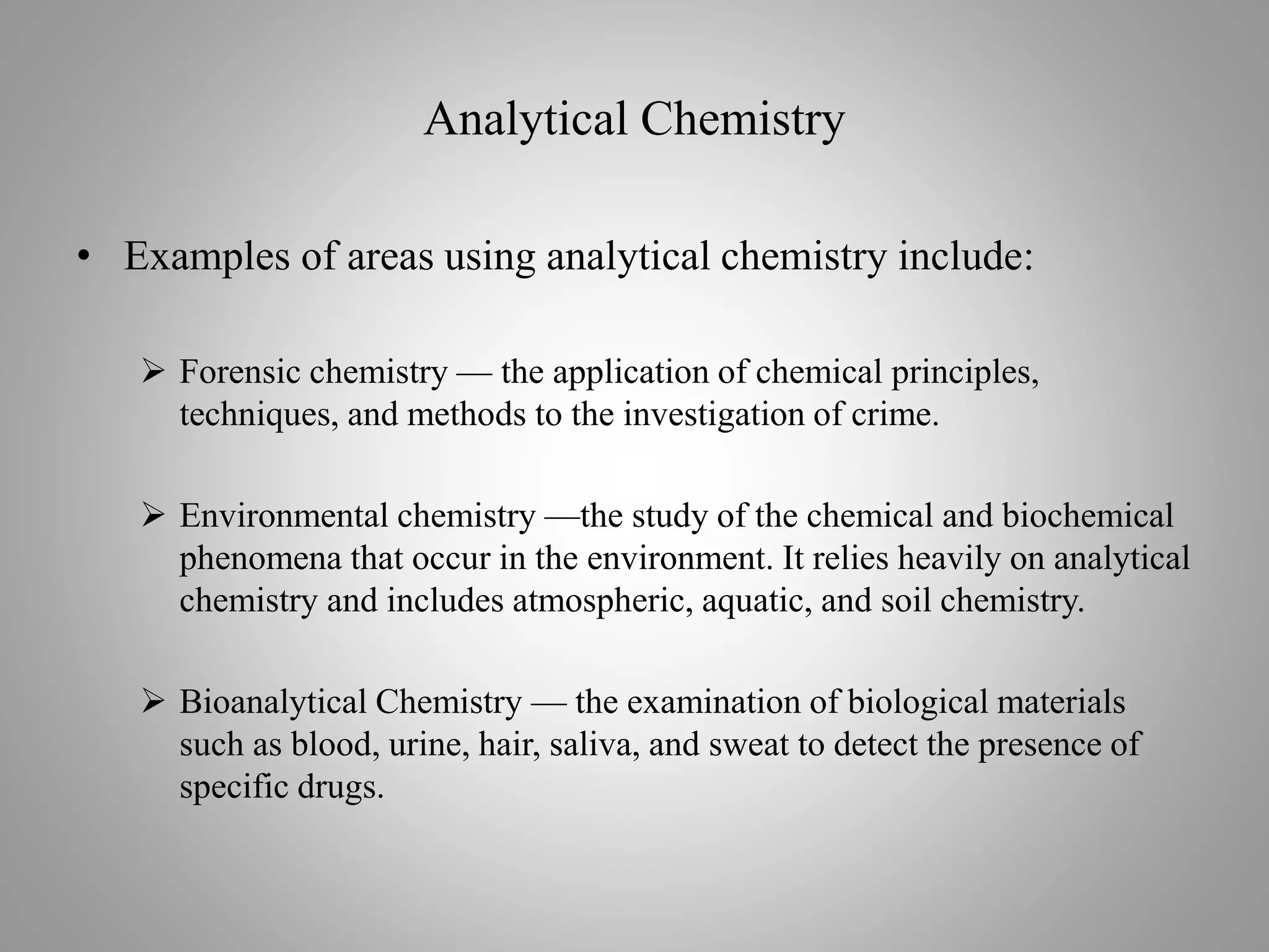 Branches of chemistry | PPTX