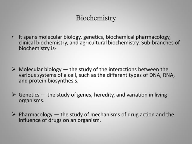 Branches of chemistry | PPTX