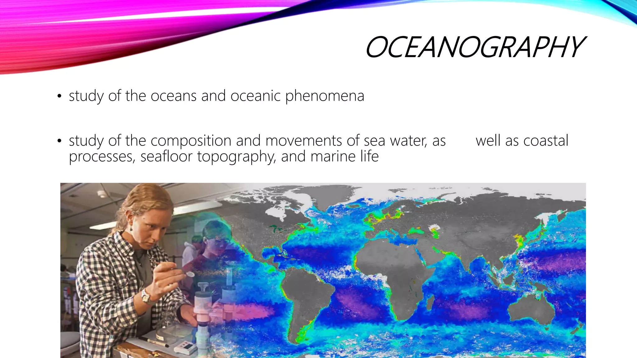 Branches of earth science under hydrosphere | PPTX