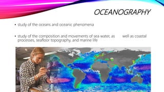 Branches of earth science under hydrosphere | PPT