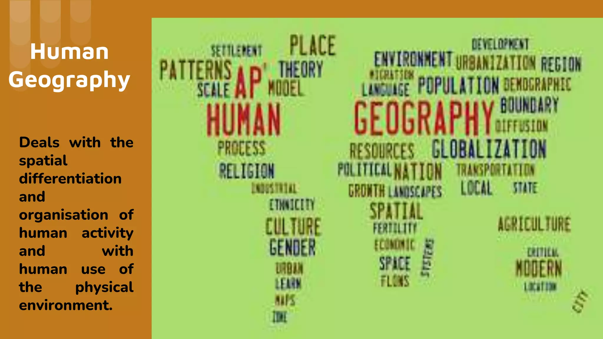 Branches of Geography | PPTX