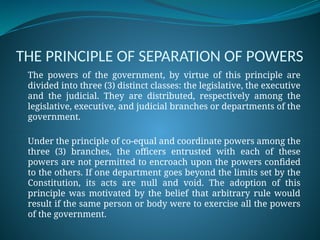 PHILIPPINE GOVERNMENT : BRANCHES OF GOVERNMENT.pptx