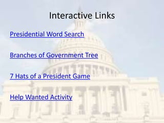 Branches of government presentation | PPT