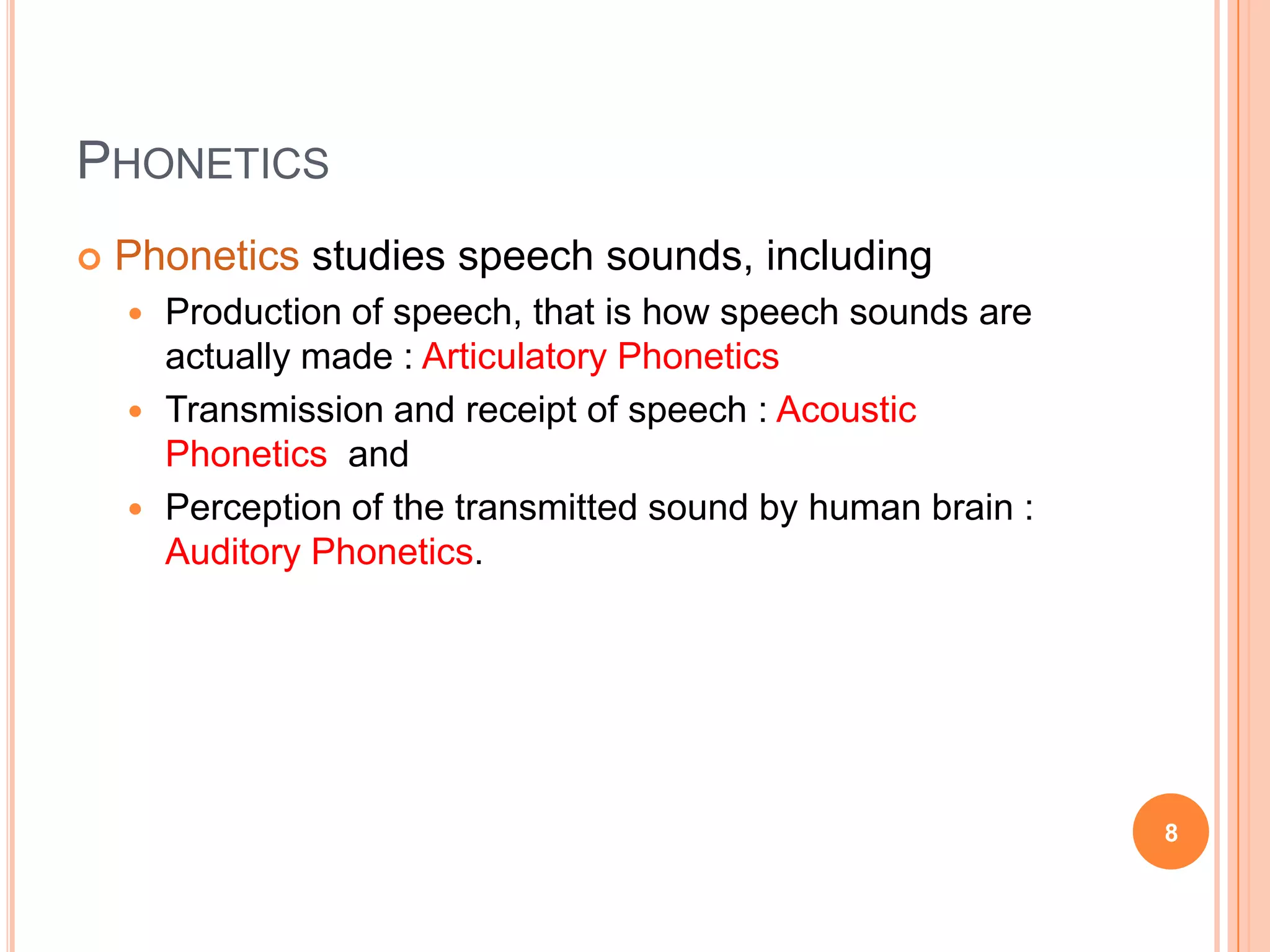 Branches of linguistics | PPTX | Geology | Science