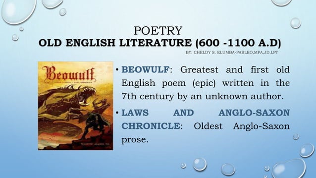 Branches of literature | PPTX | Poetry | Books and Literature