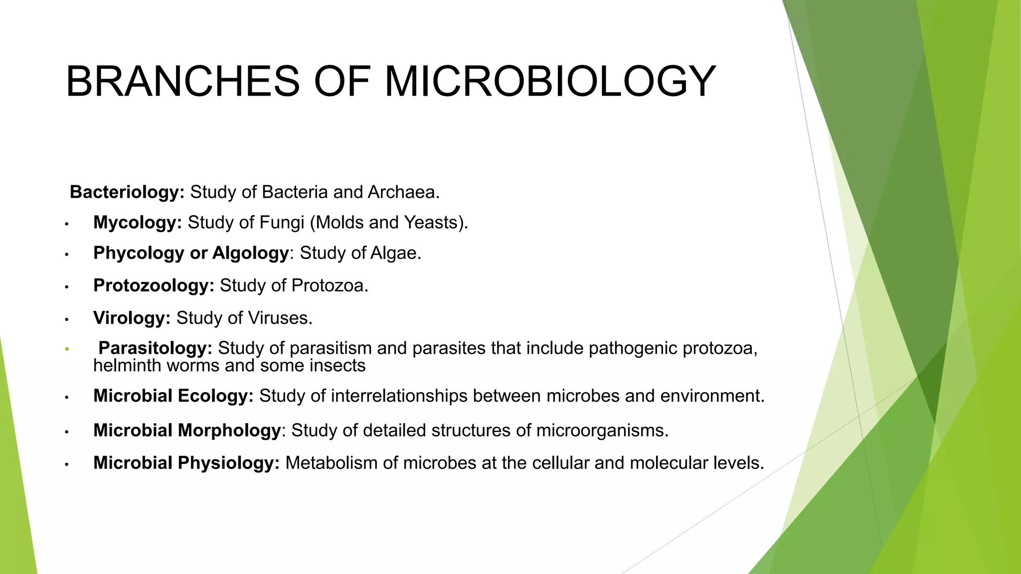 BRANCHES OF MICROBIOLOGY.pptx