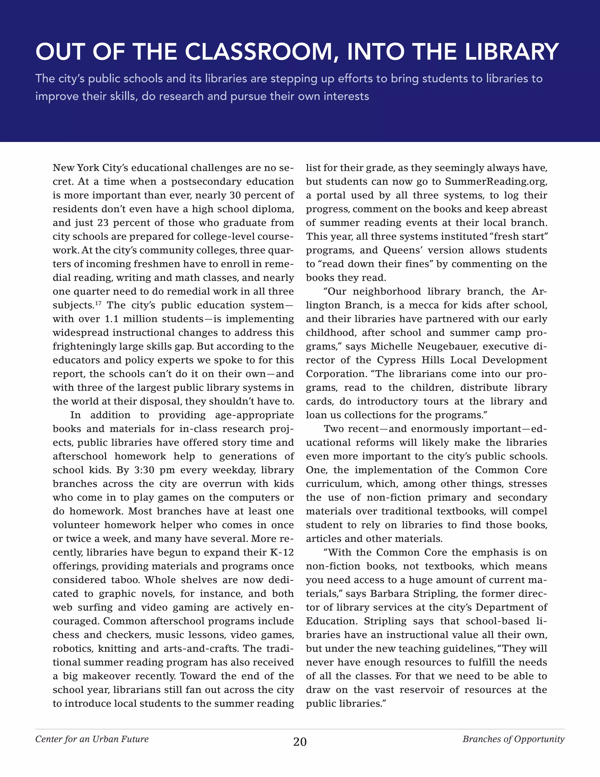 Branches of opportunity | PDF