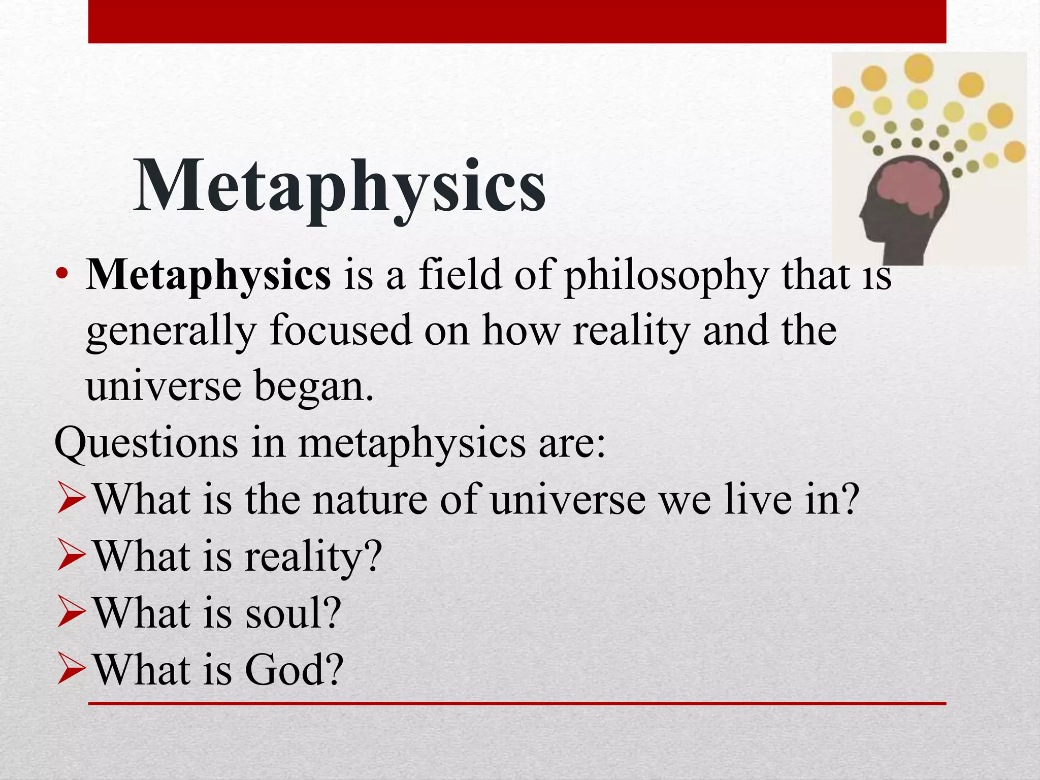 Branches of philosophy | PPTX