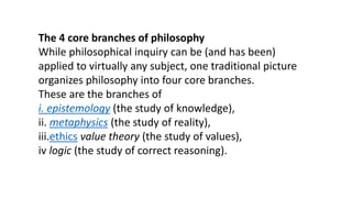 Branches of Philosophy.pptx