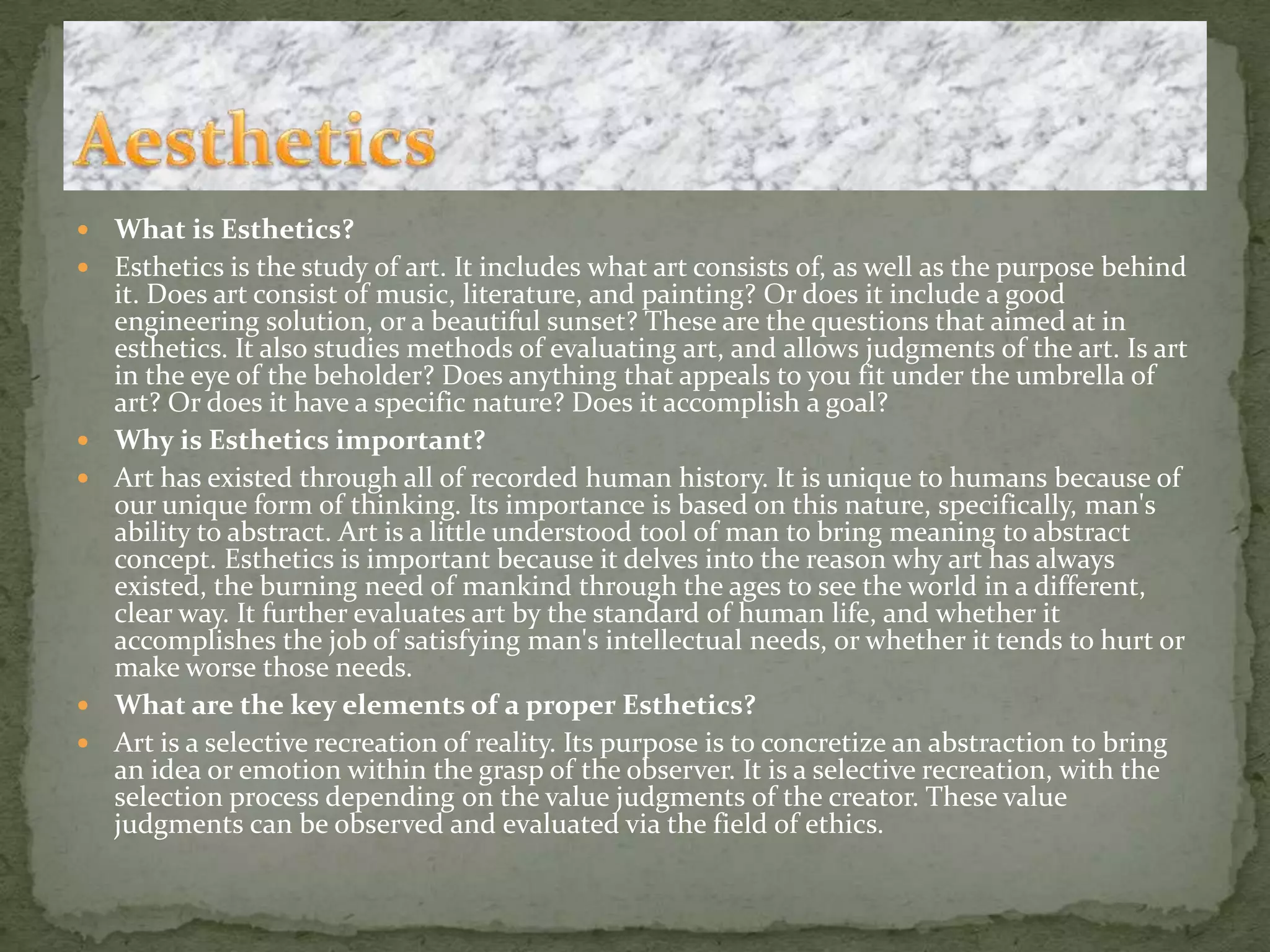 Branches of philosophy report | PPTX
