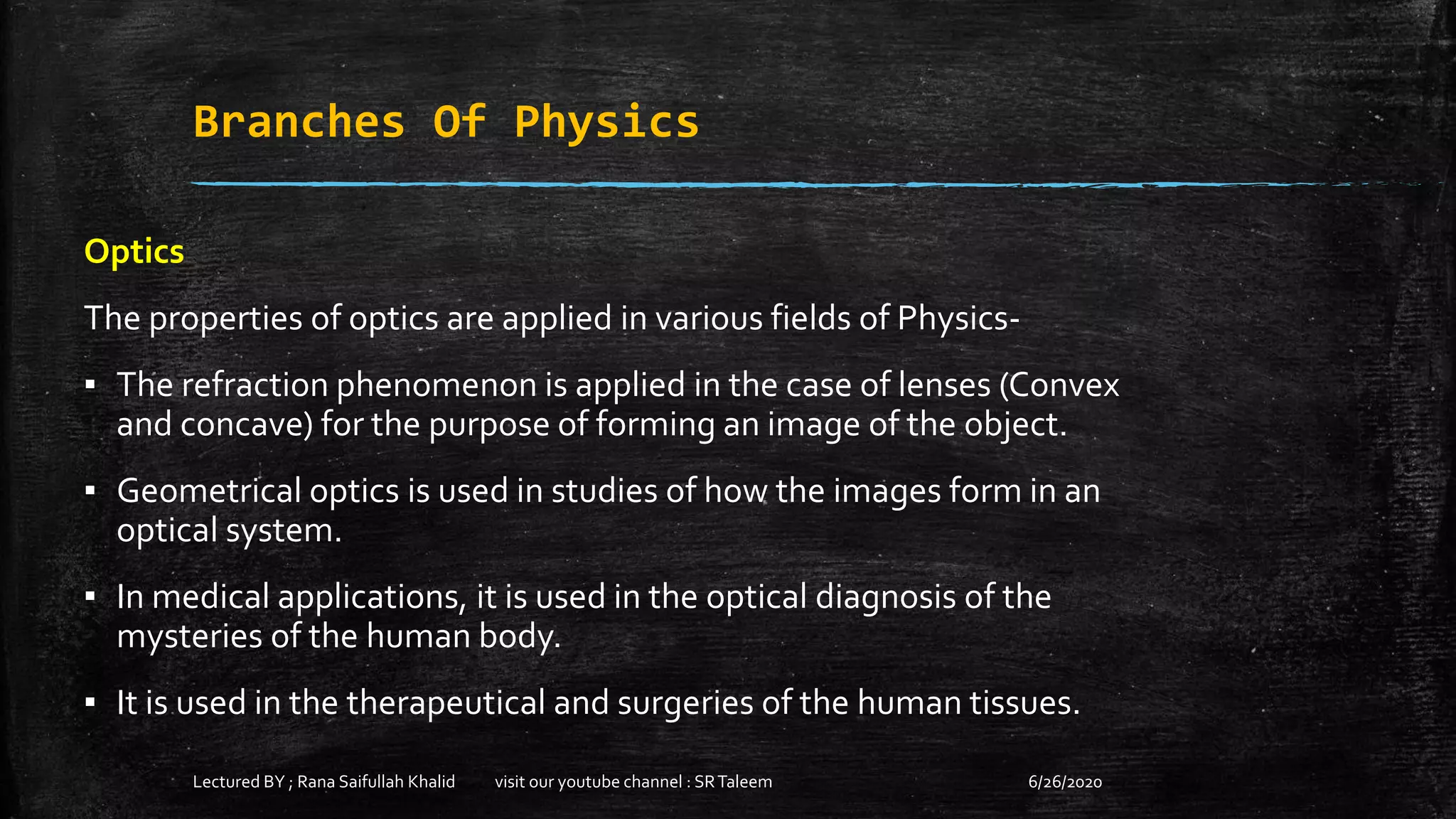 Branches of physics | PDF