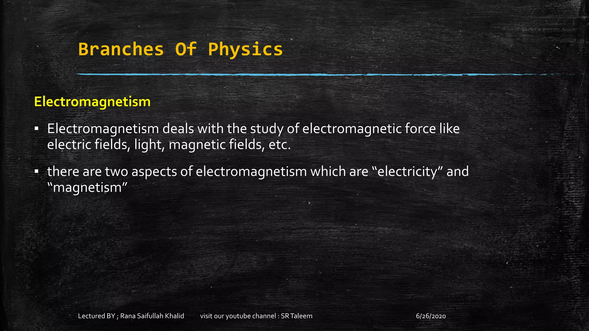 Branches of physics | PDF