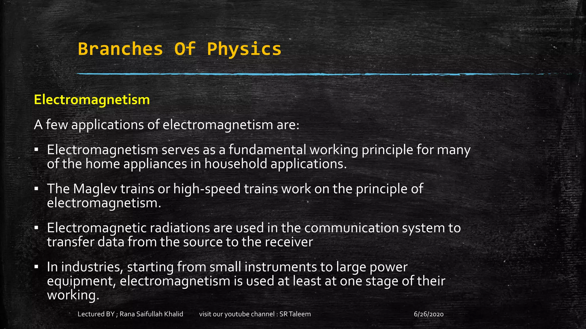 Branches of physics | PDF