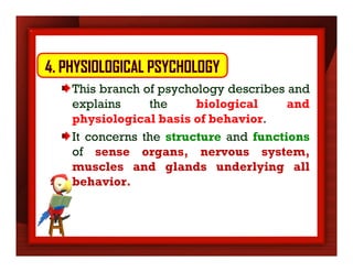 Branches of psychology | PDF