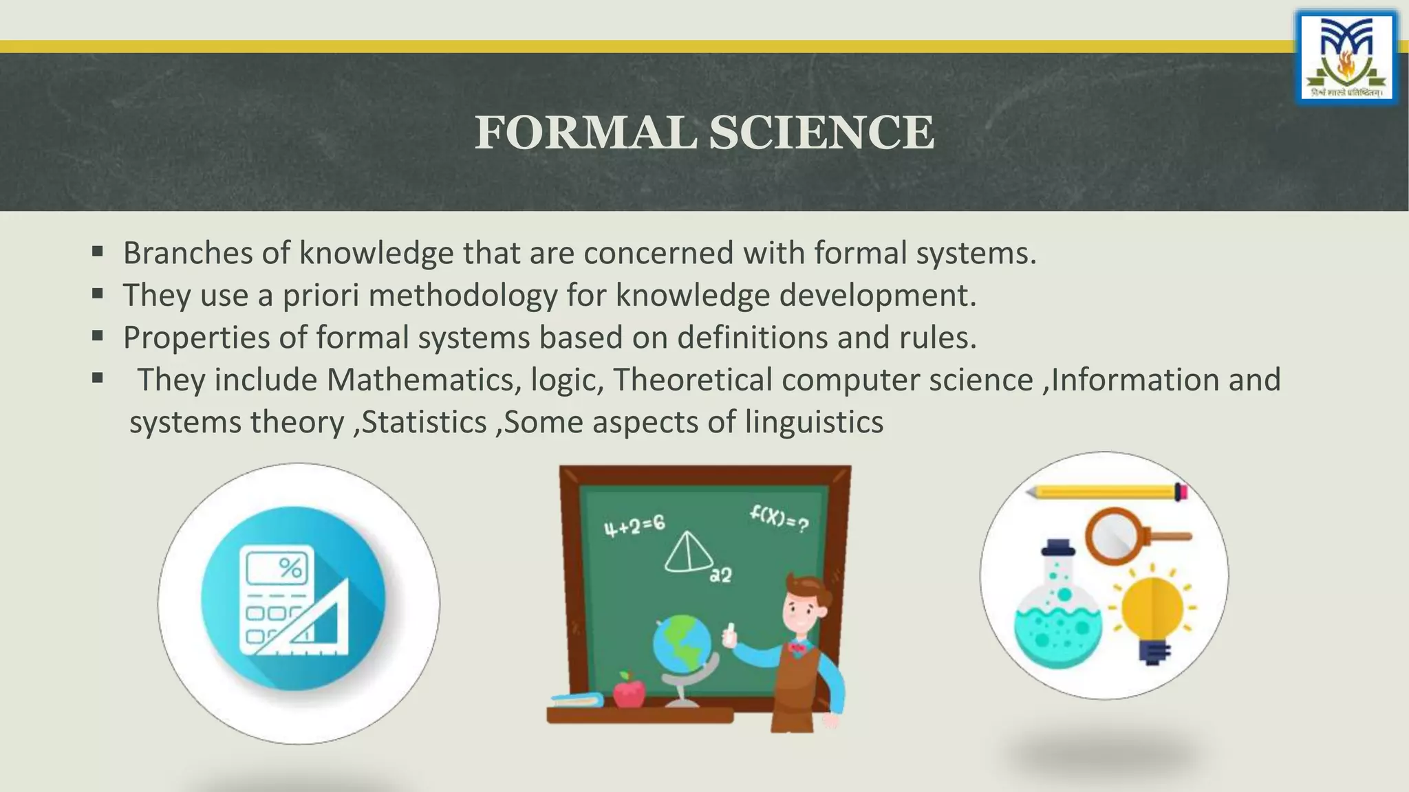 Branches of science | PPTX