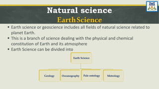 Branches of science | PPTX