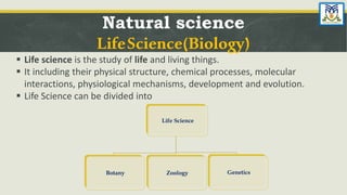 Branches of science | PPTX