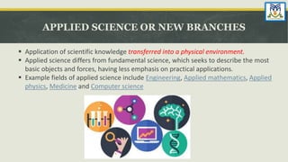Branches of science | PPTX