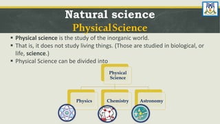Branches of science | PPTX