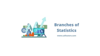 Branches of statistics | PPTX