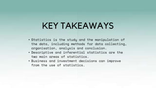 Branches of statistics | PPTX