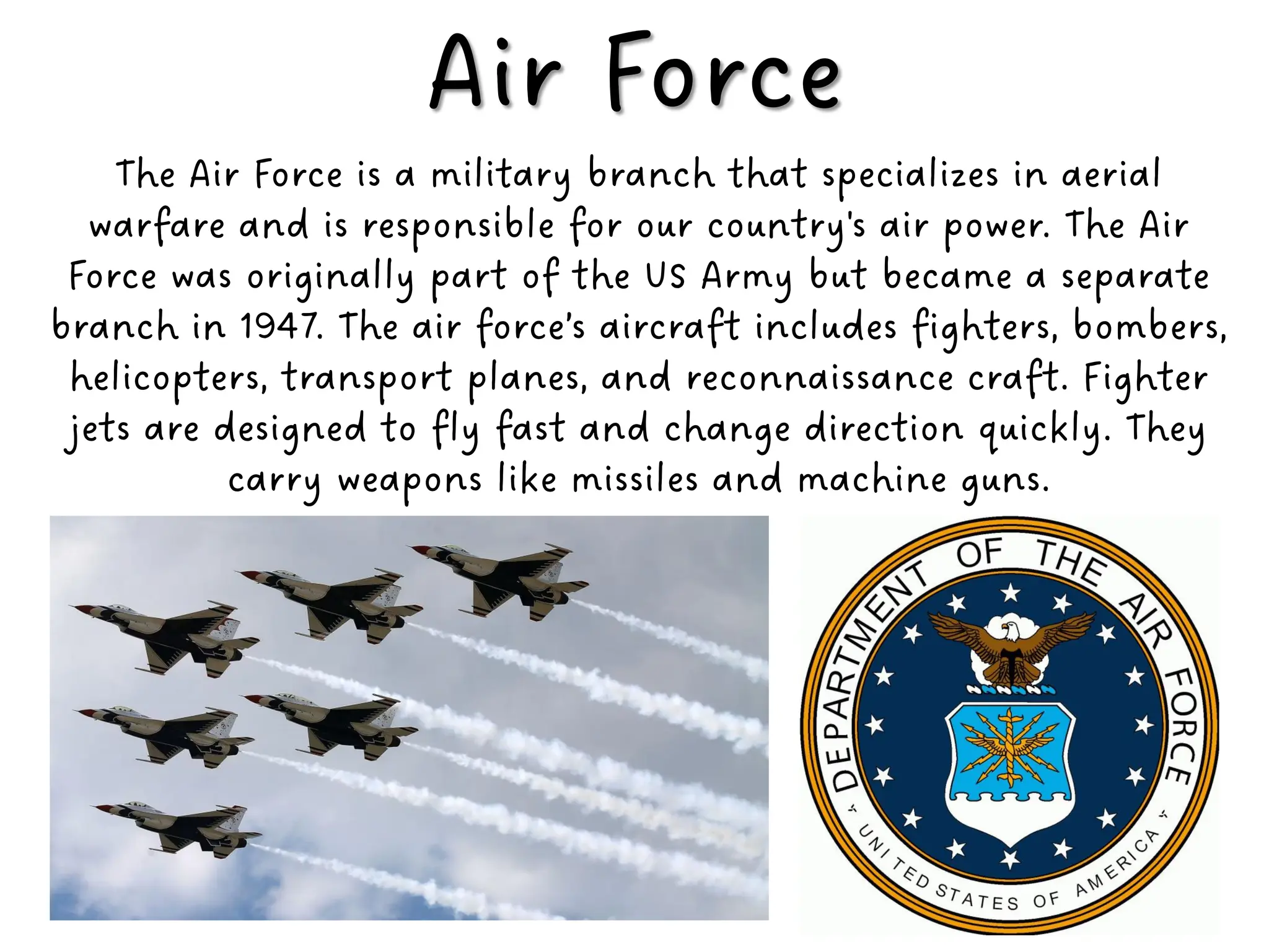 What are the Branches of the Military for Kids | PDF