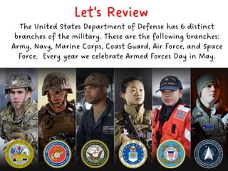 What are the Branches of the Military for Kids | PDF