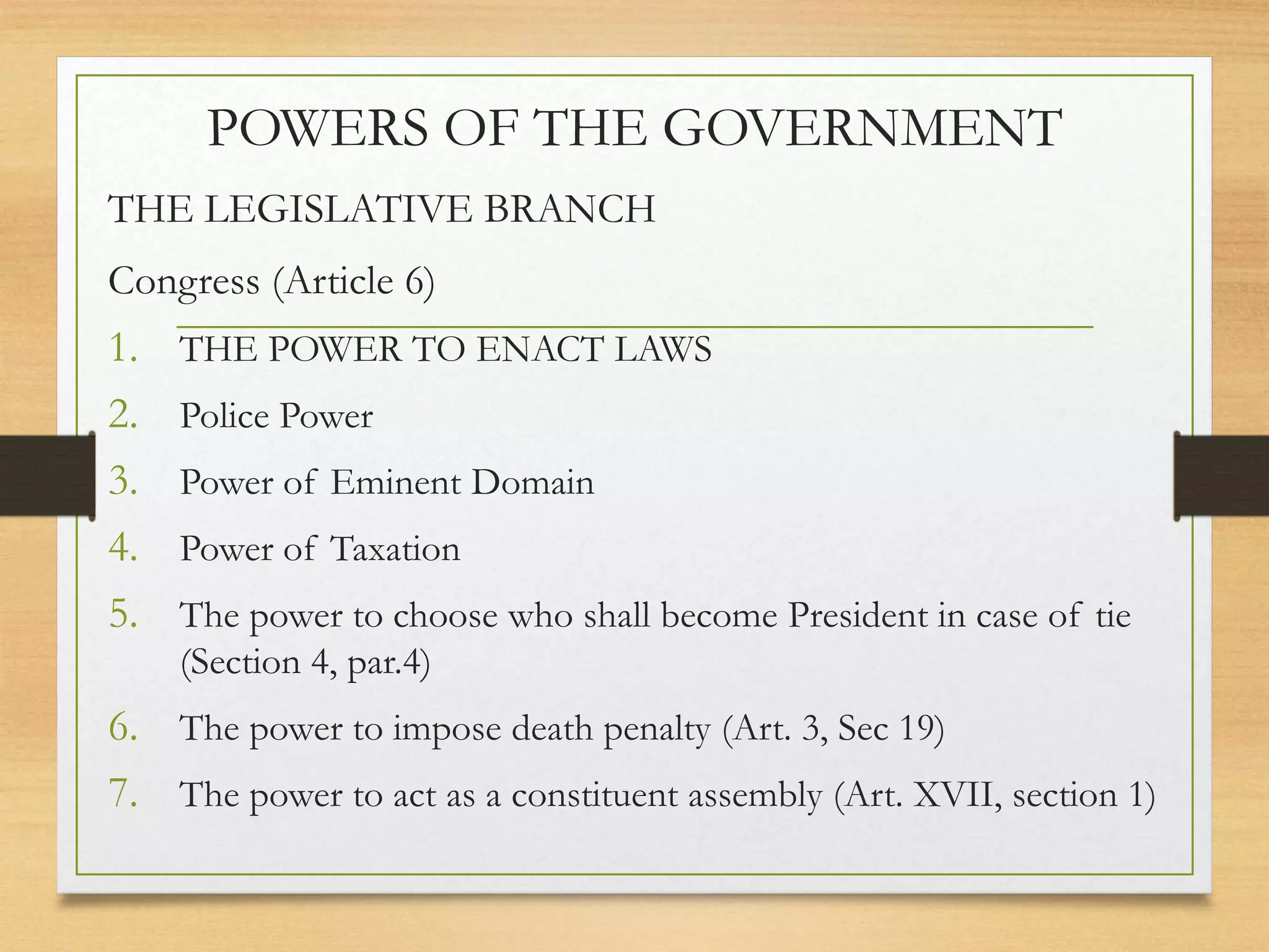 Branches of the Philippine Government | PPTX