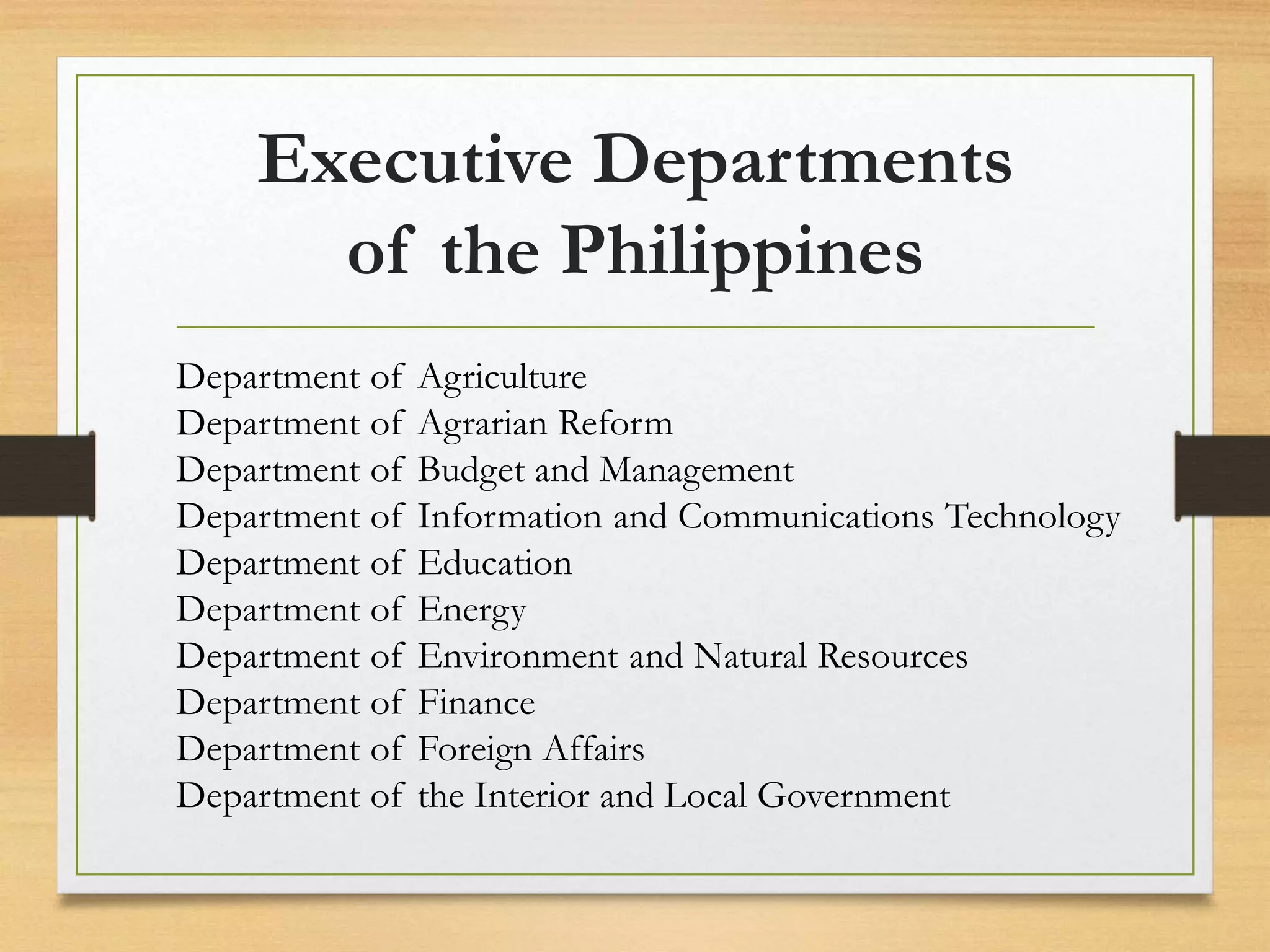 Branches of the Philippine Government | PPTX