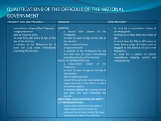 Branches of the philippine government | PPTX