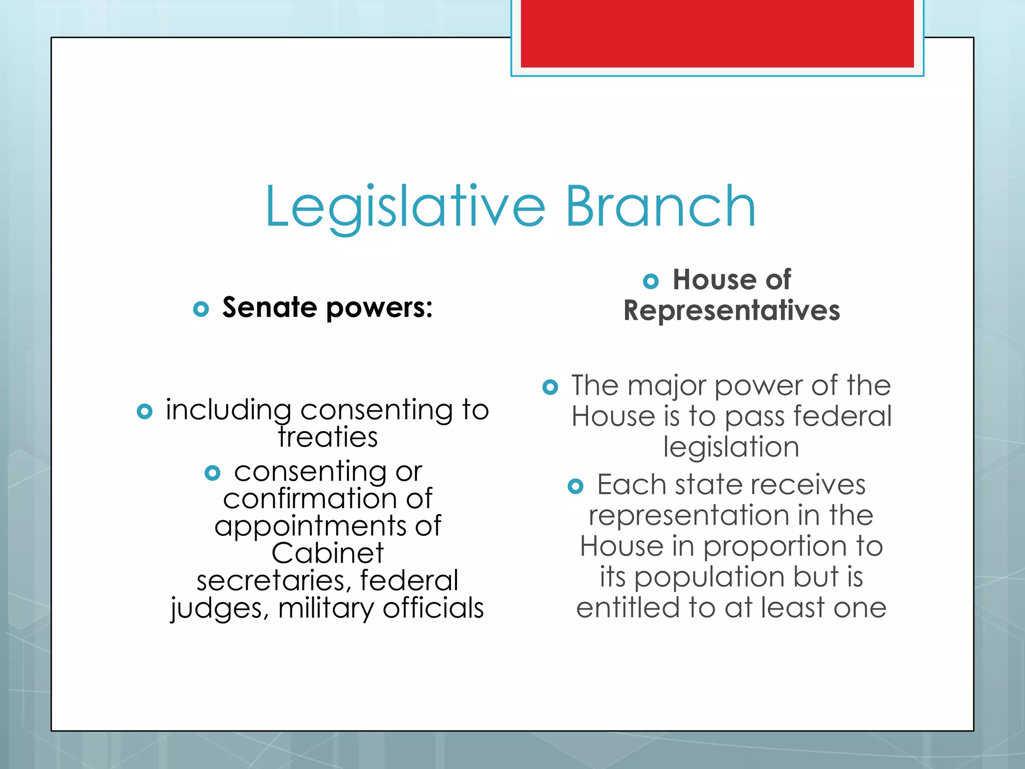 Branches of the United States government | PPTX