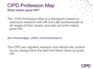 Branches presentation on career cpdmap | PPT