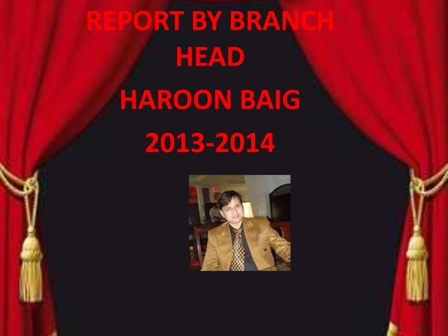 Branch head presention | PPT