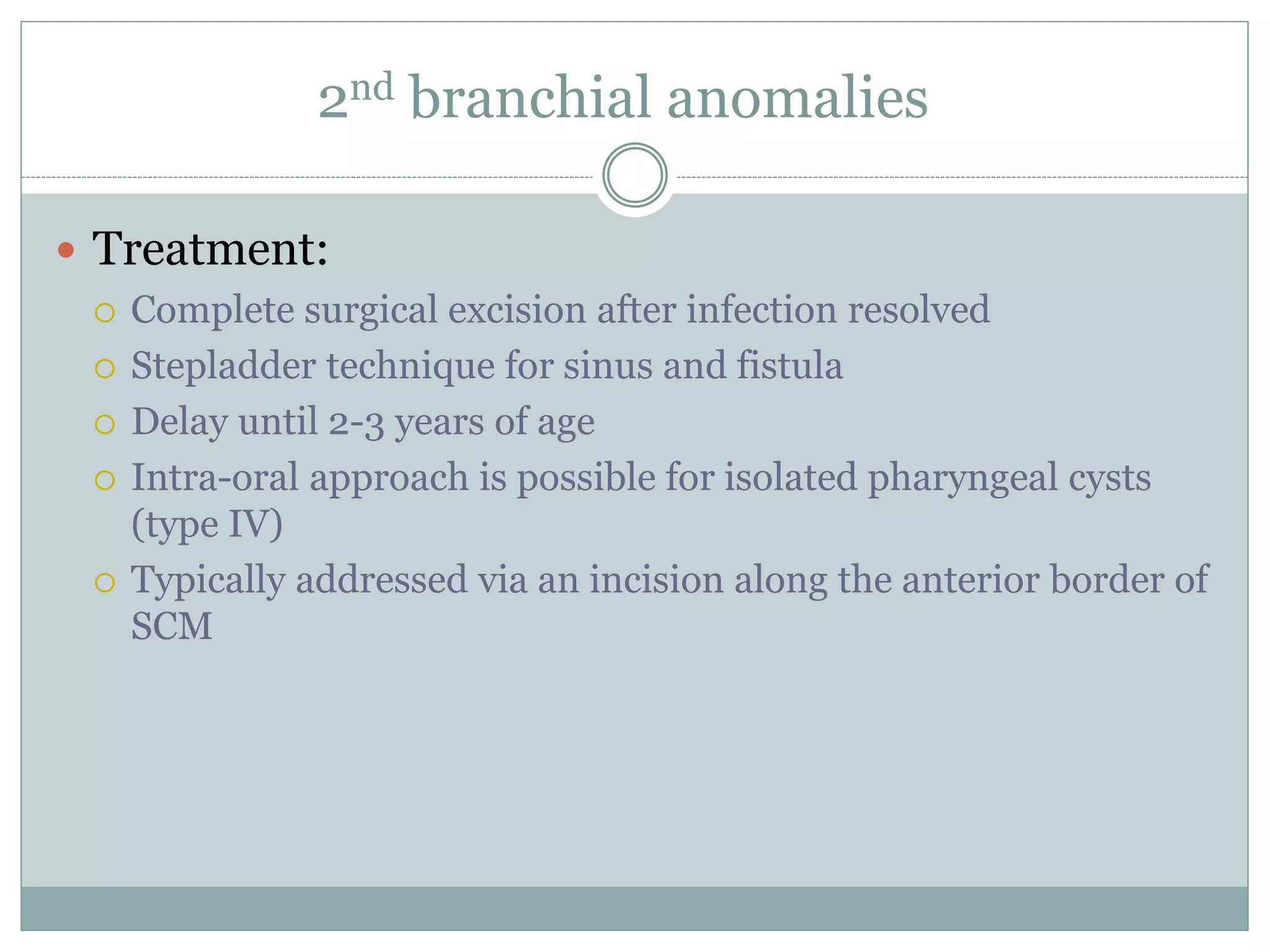 Branchial anomalies | PPTX