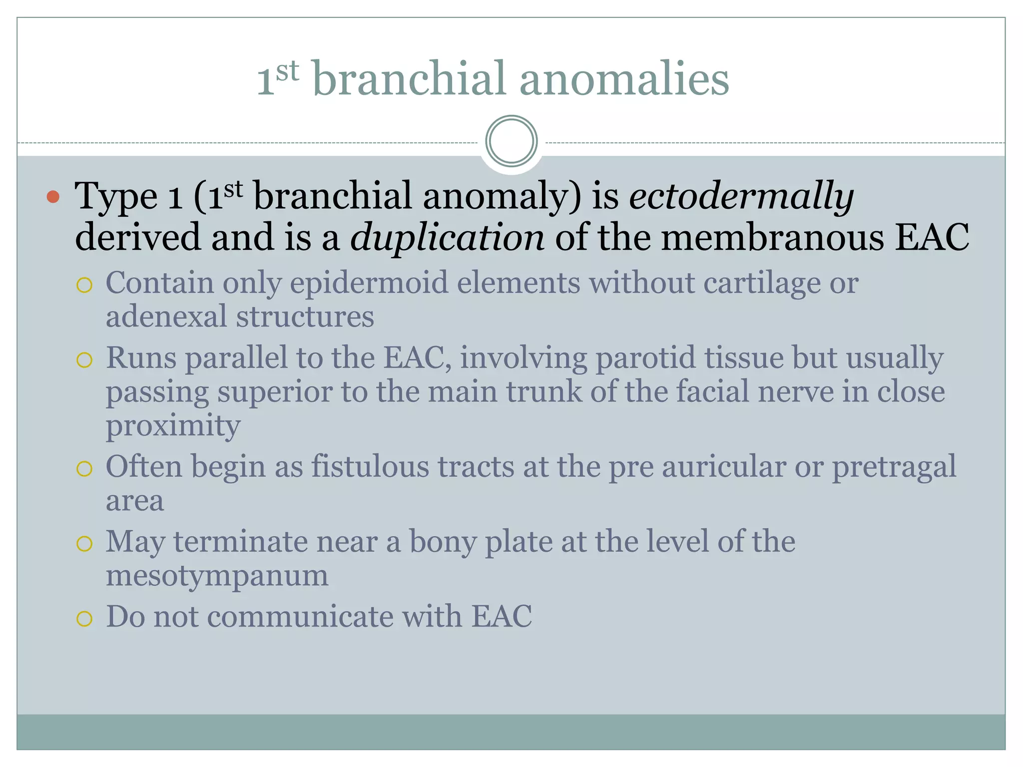 Branchial anomalies | PPTX