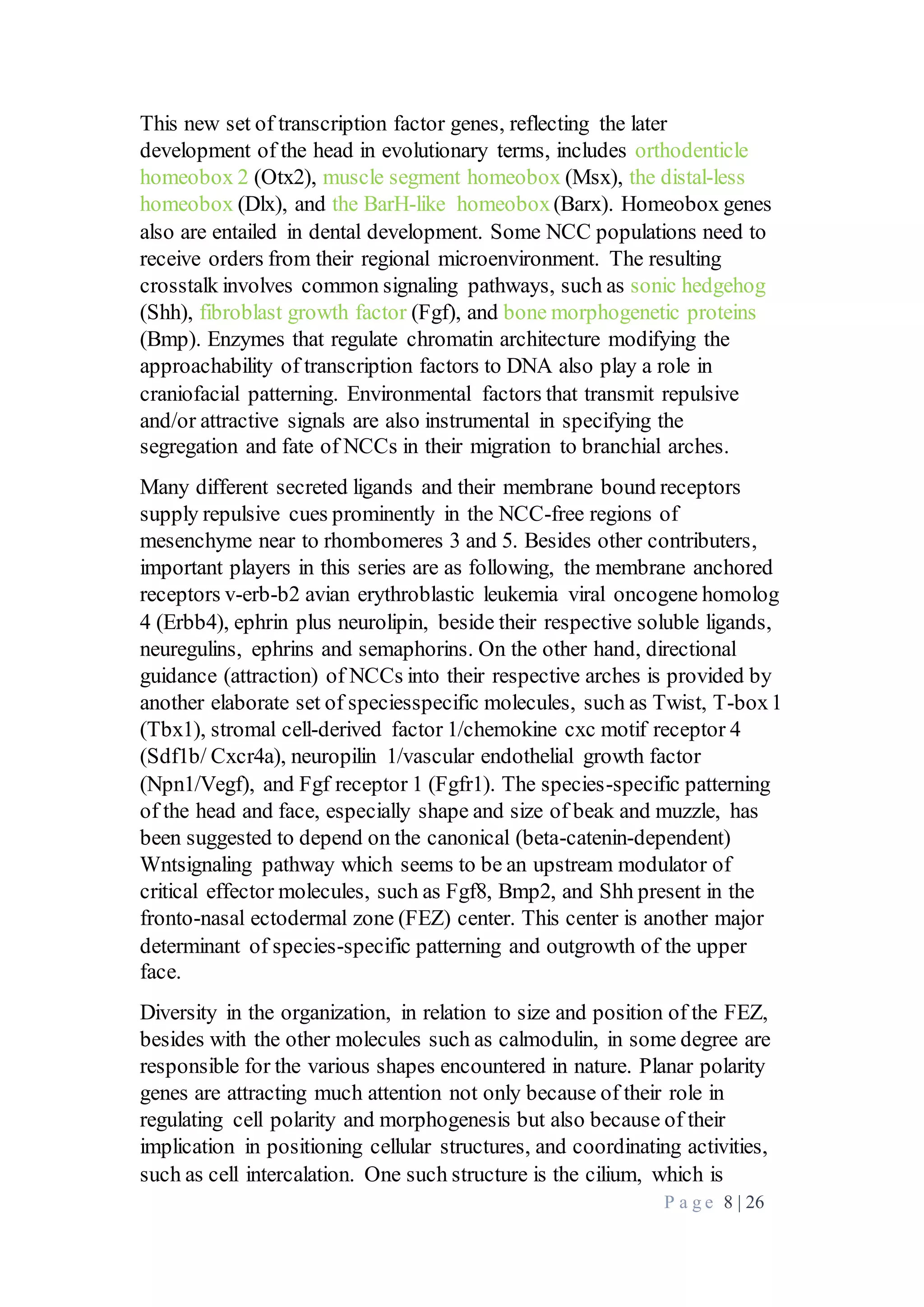 Branchial arch and develpment of the palate | DOCX
