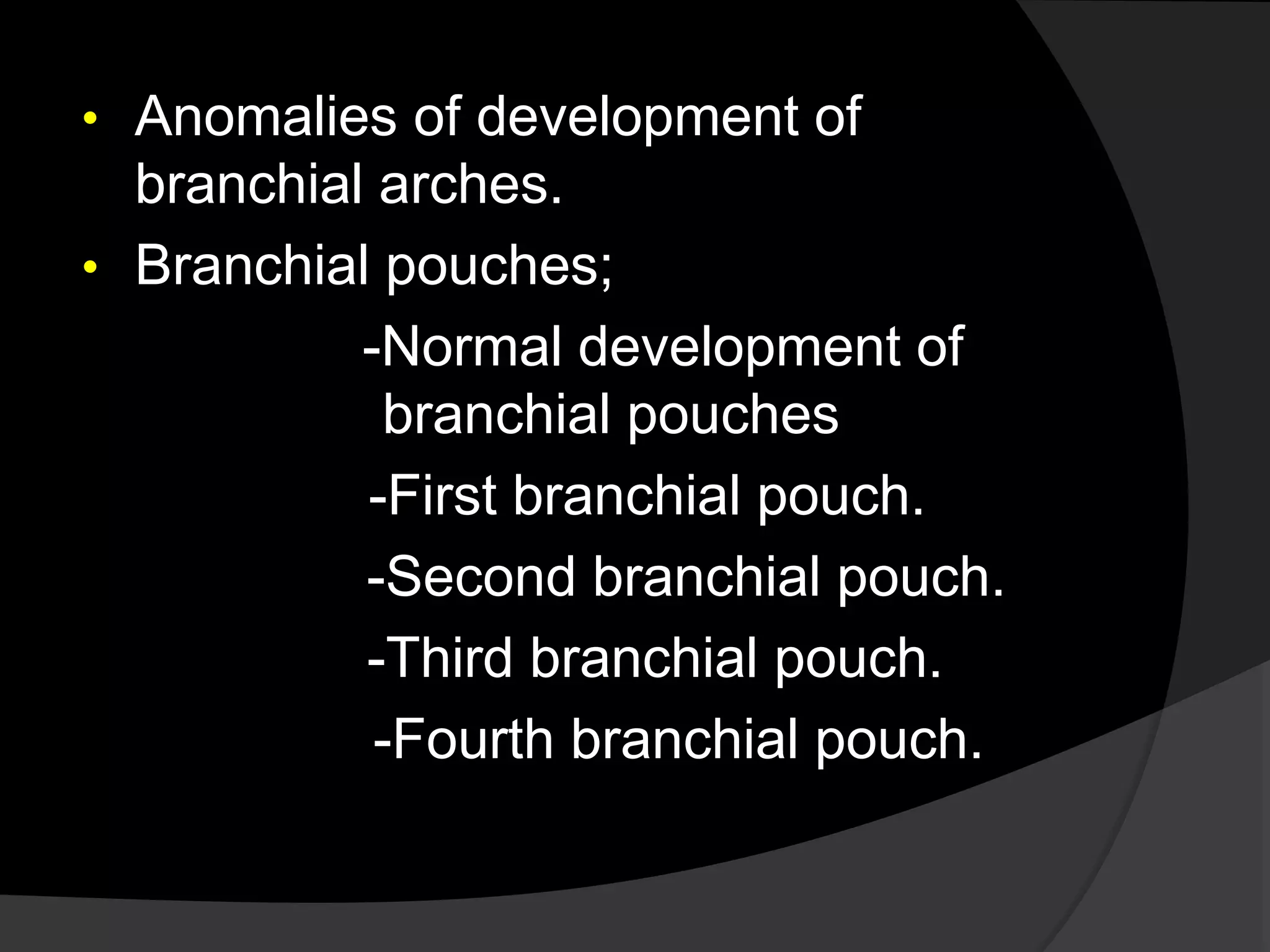 Branchial arches | PPTX