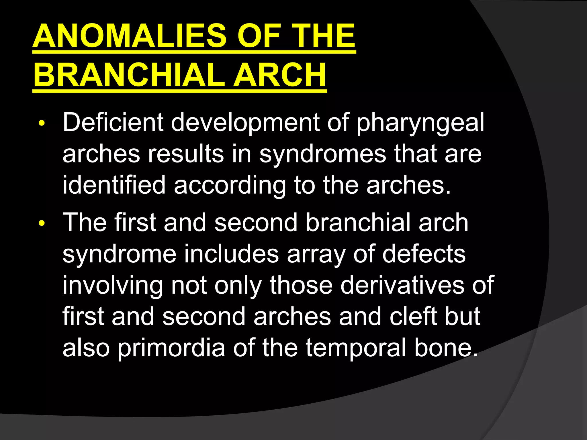 Branchial arches | PPTX