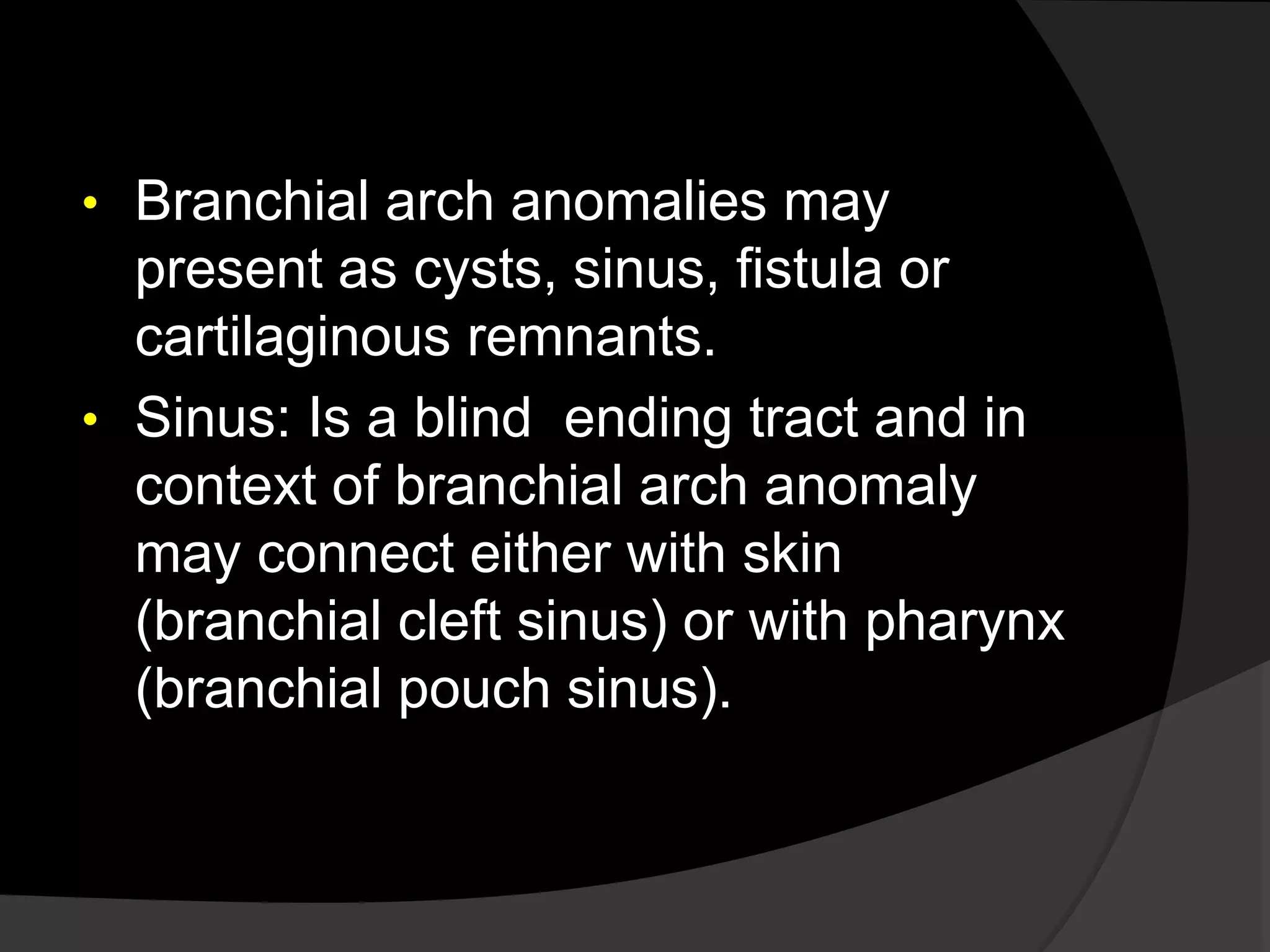 Branchial arches | PPTX