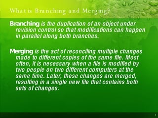 Branching Over The Top! | PPT