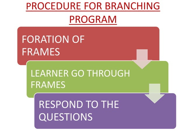 Branching programing ritima | PPTX