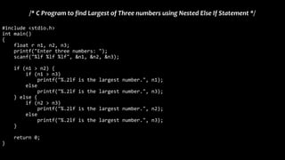 Branching statements | PPTX