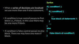 Branching statements | PPTX