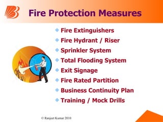 Fire Safety Branch Premises | PPT