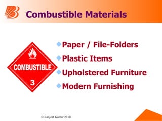 Fire Safety Branch Premises | PPT