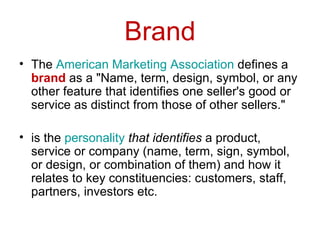 Brand Fundamentals | PPT