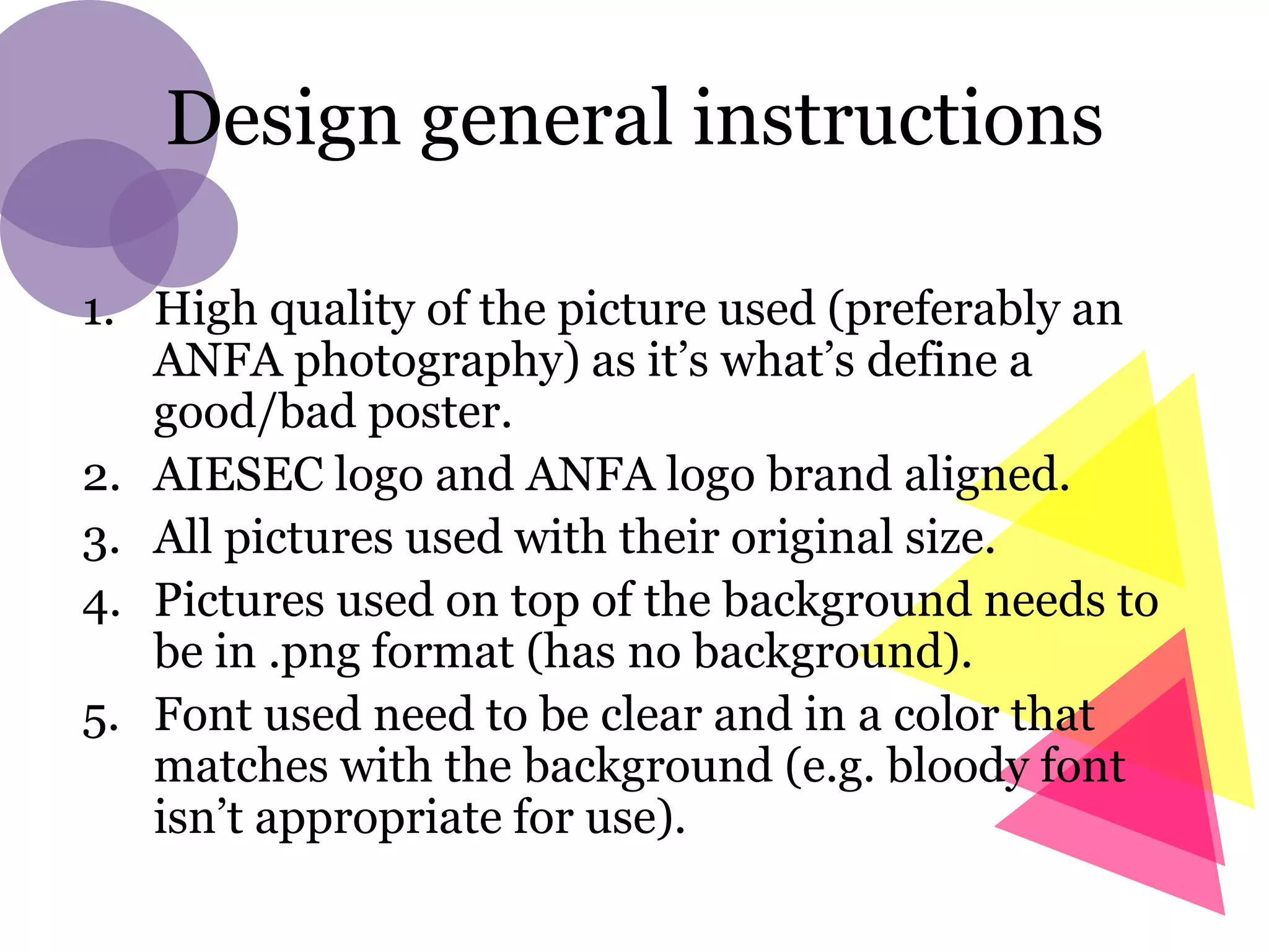 AIESEC Brand Elements! | PPTX